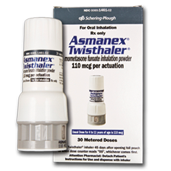 Asmanex 110mcg packaging