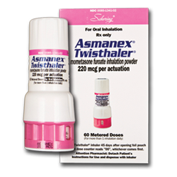 Asmanex 220mcg packaging